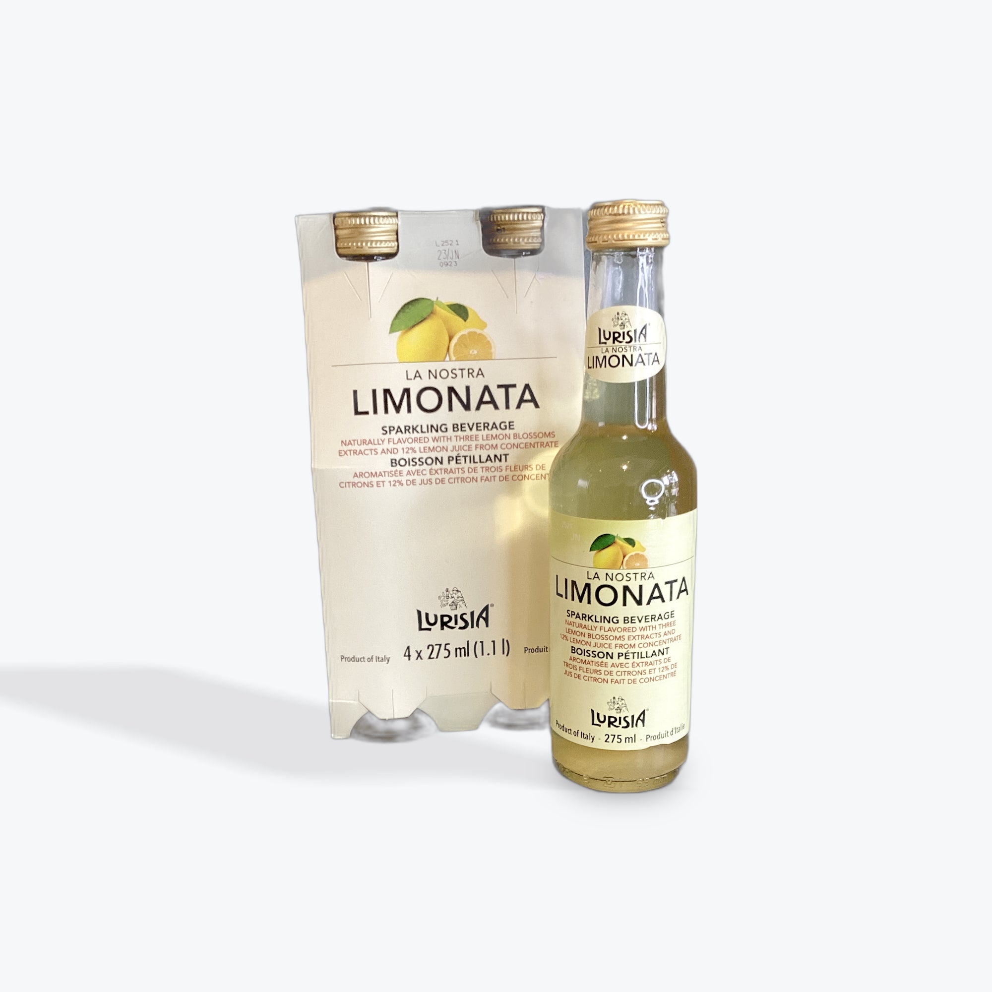 Limonata - Sparkling Water - Glass Bottle - 4x275ml | Nottawa General